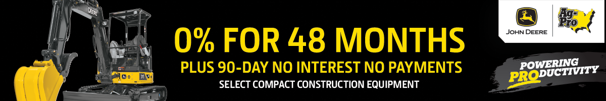 Compact Construction Equipment Specials | Ag-Pro Companies